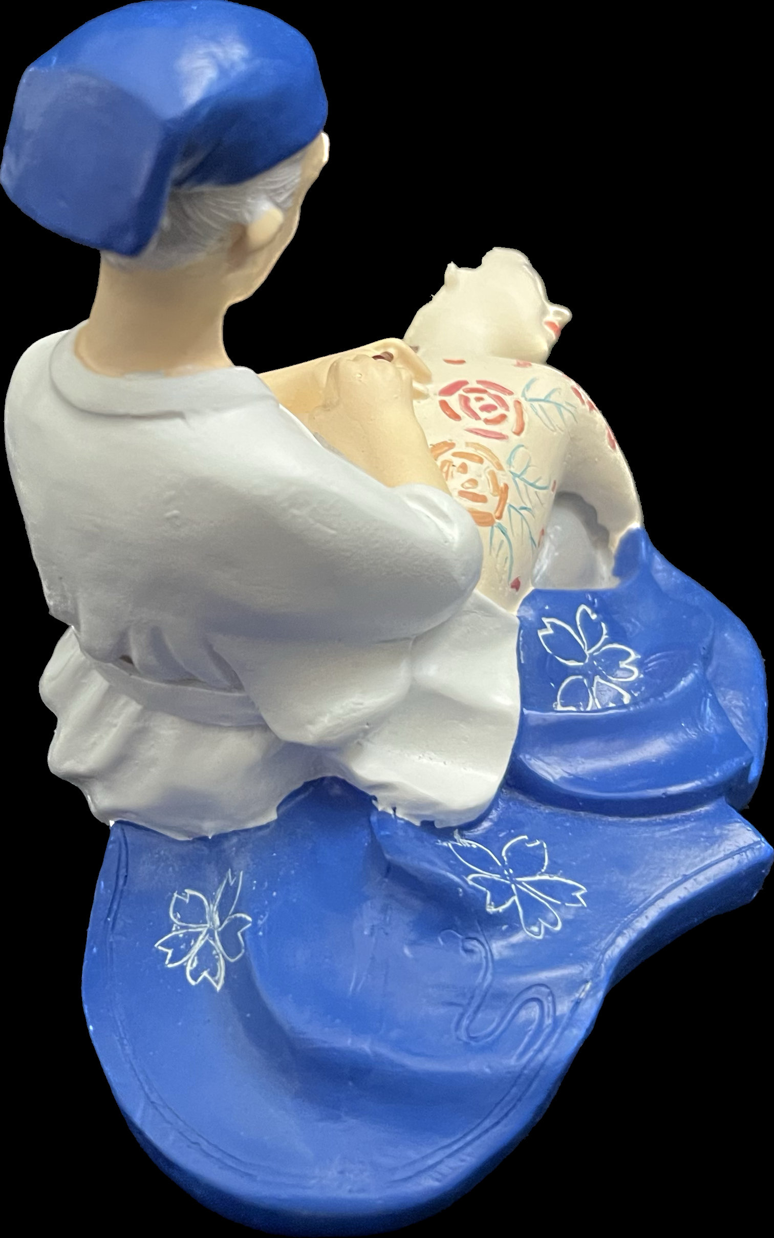 Japanese Geisha Figurine Hakata Statue Tattoo Artist - Etsy