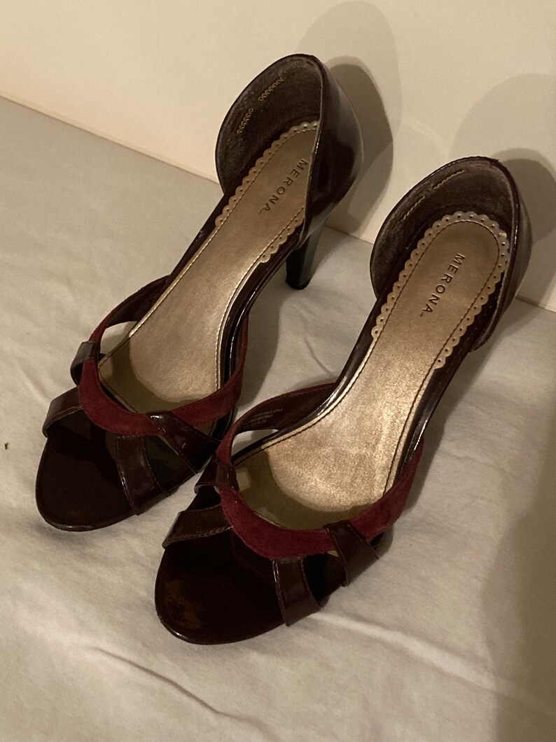 Merona Slip on Open Toe Heel - Etsy