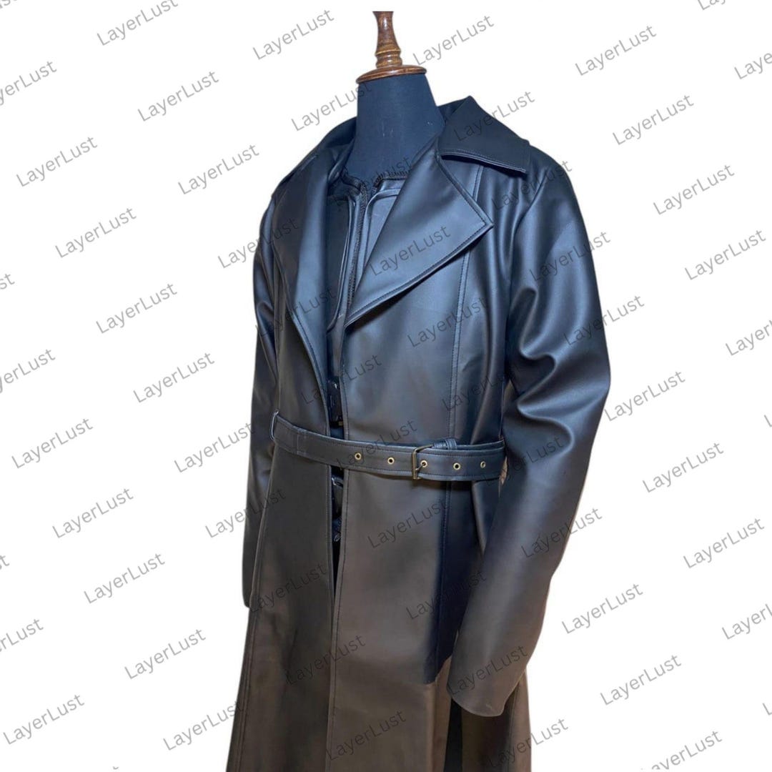 Blade Cosplay Leather Coat Wesley Snipes Leather Vest W Snipes Costume ...