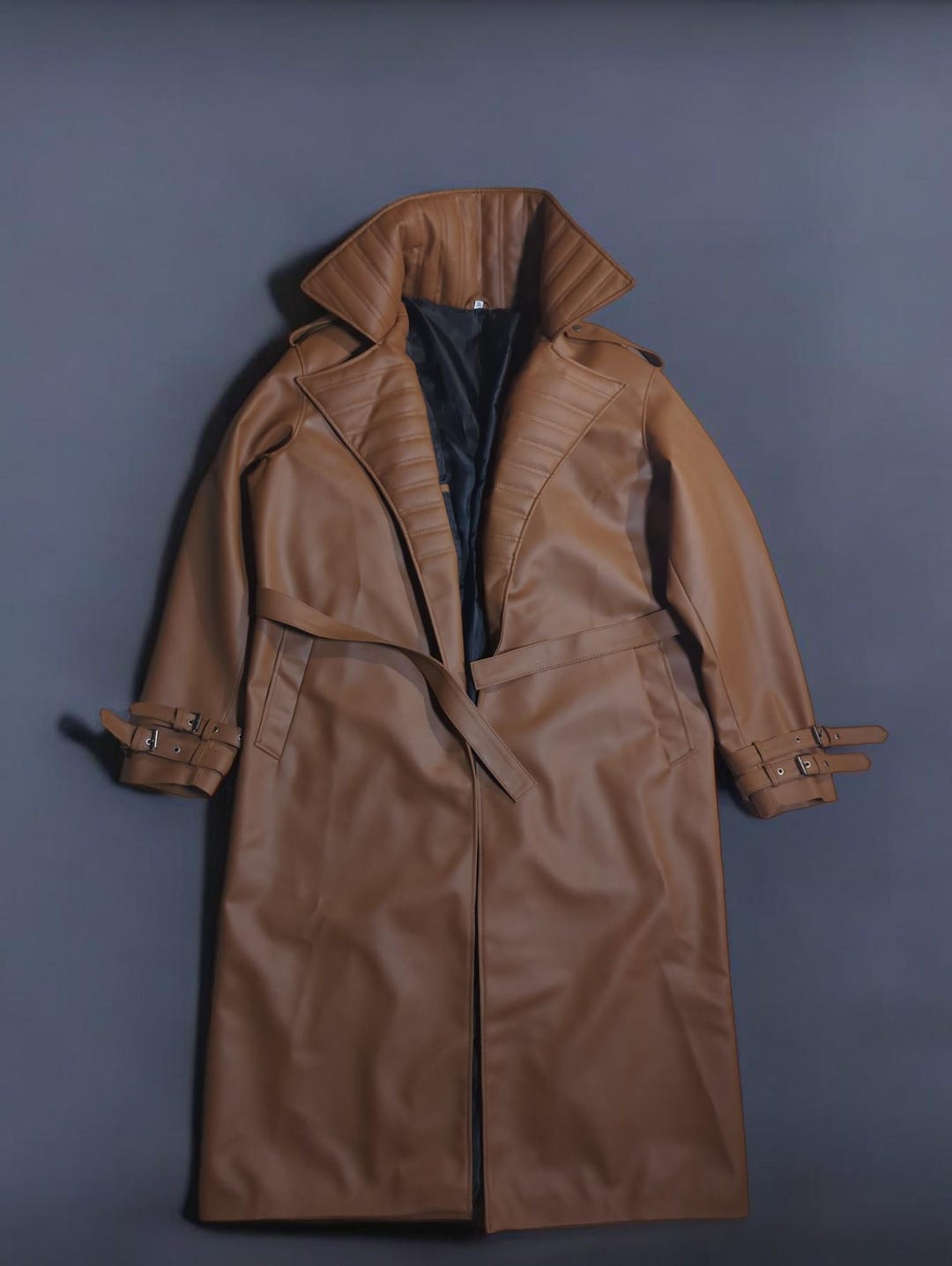 DP Gambit Brown Leather Coat, X-men Trench Coat, Cosplay Costume - Etsy