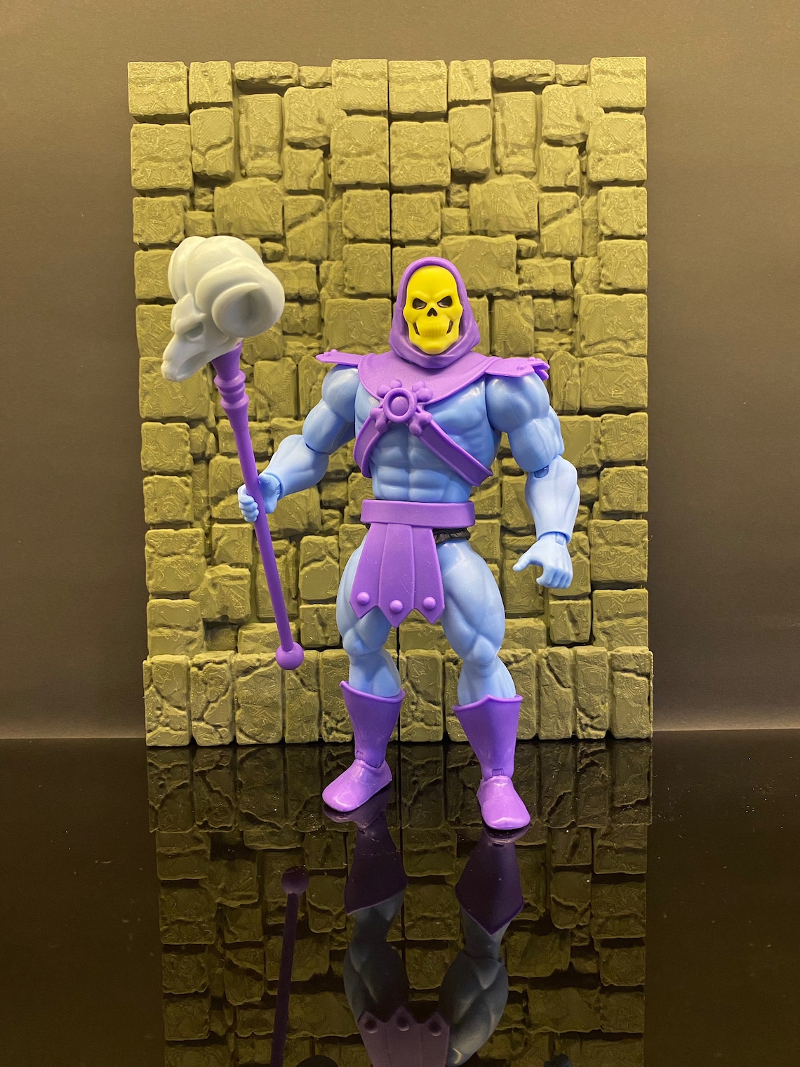 1:12 Action Figure Diorama Masters MOTU grayskull Walls - Etsy