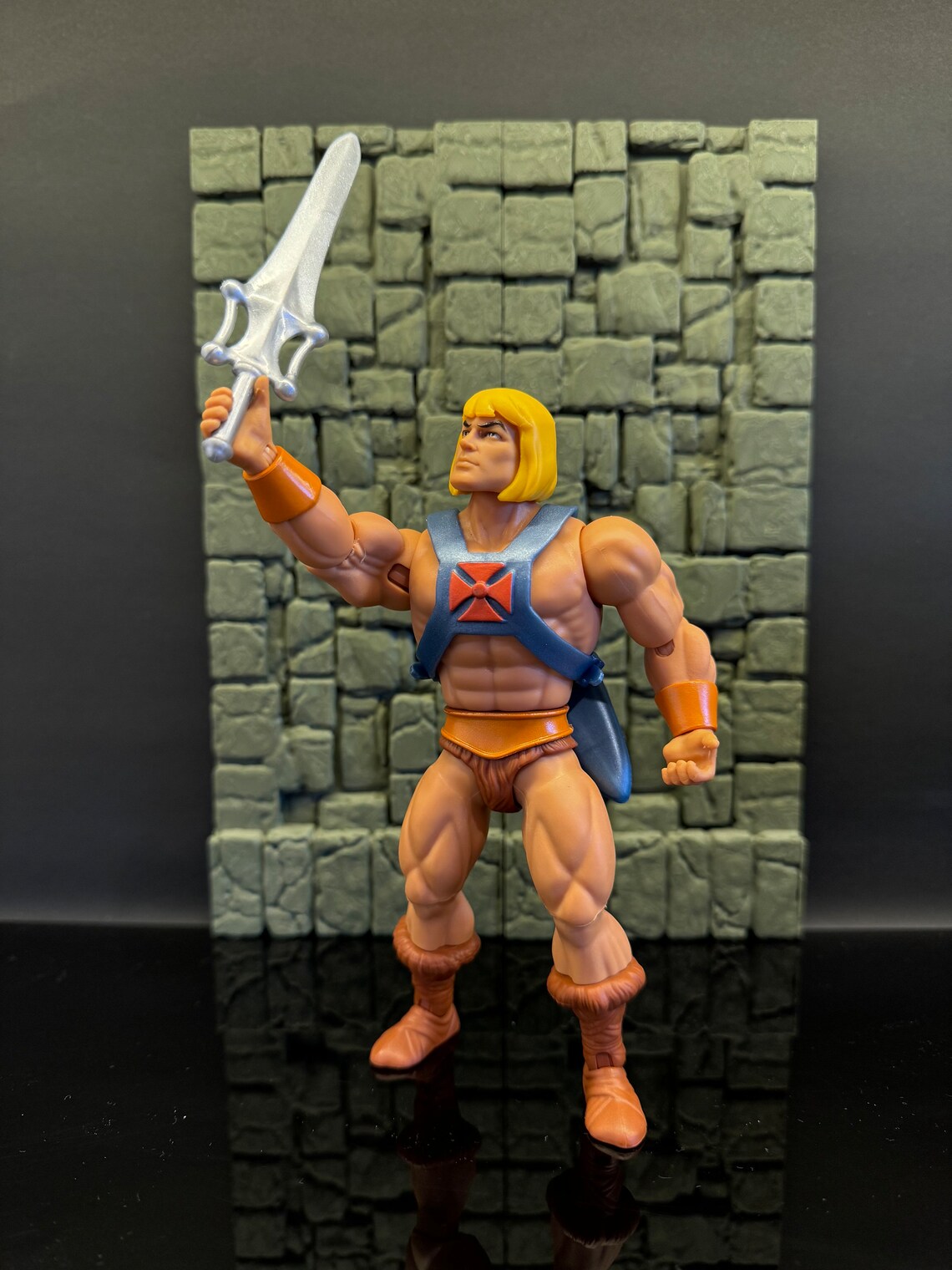 1:12 Action Figure Diorama Masters MOTU grayskull Walls - Etsy