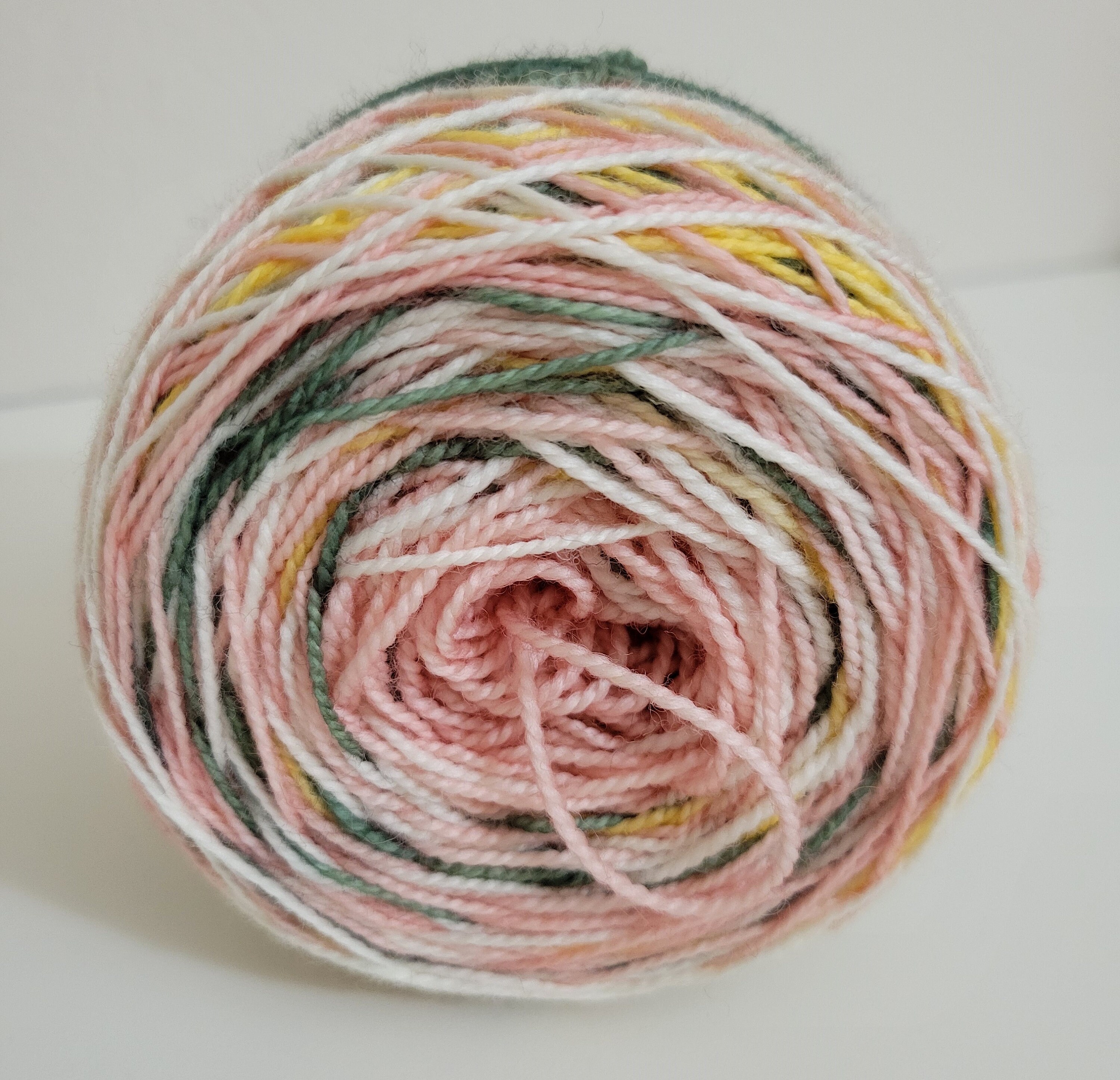 Self-striping Sock Yarn Rose Garden Hand-dyed to Order - Etsy