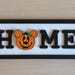 Mickey Home Sign - Etsy
