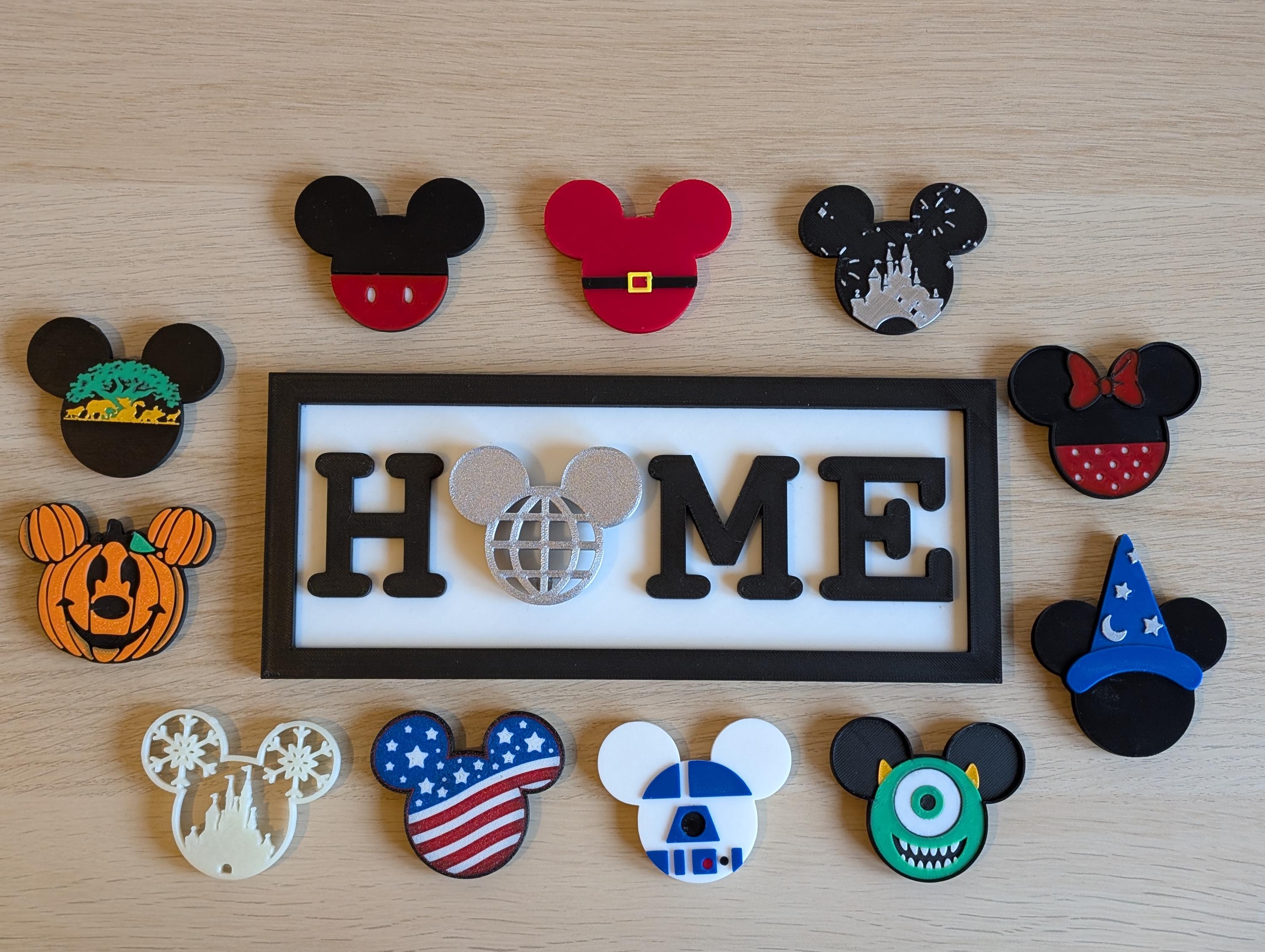 Mickey Home Sign - Etsy