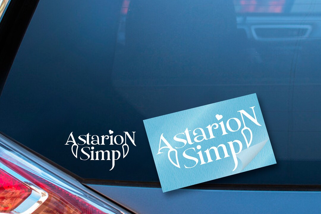 Astarion Simp Baldur Vinyl Decal, Bloodless, Videogame Dnd Wrap - Etsy