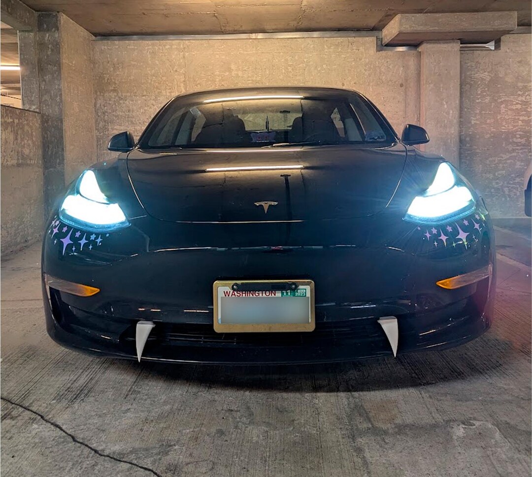 Car Vampire Teeth W/ Adhesives Strips, Aggressive Look, Bumper Fangs ...