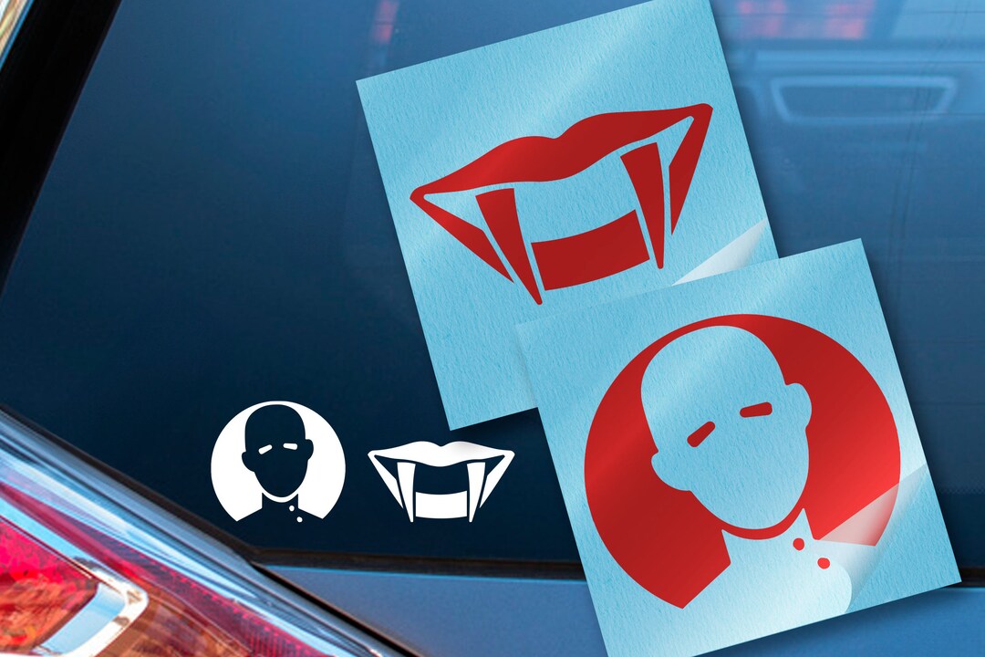 BG3 Bloodless + Happy 2PCS Pack Vinyl Decal, Astarion Videogame Dnd ...