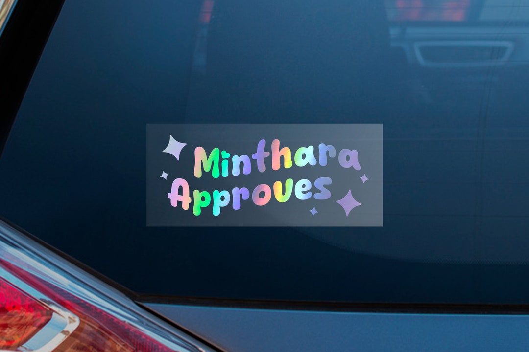 Baldur's Gate 3 Minthara Approves Vinyl Decal Sticker - Etsy