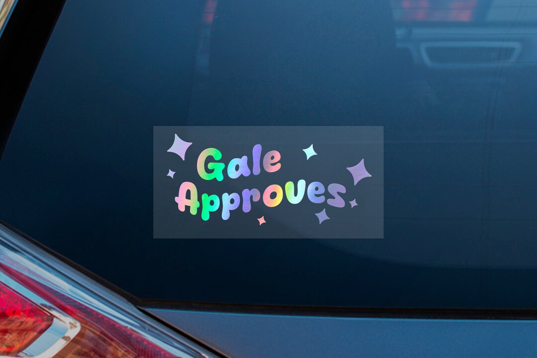 Baldur's Gate 3 Gale Approves Vinyl Decal Sticker - Etsy