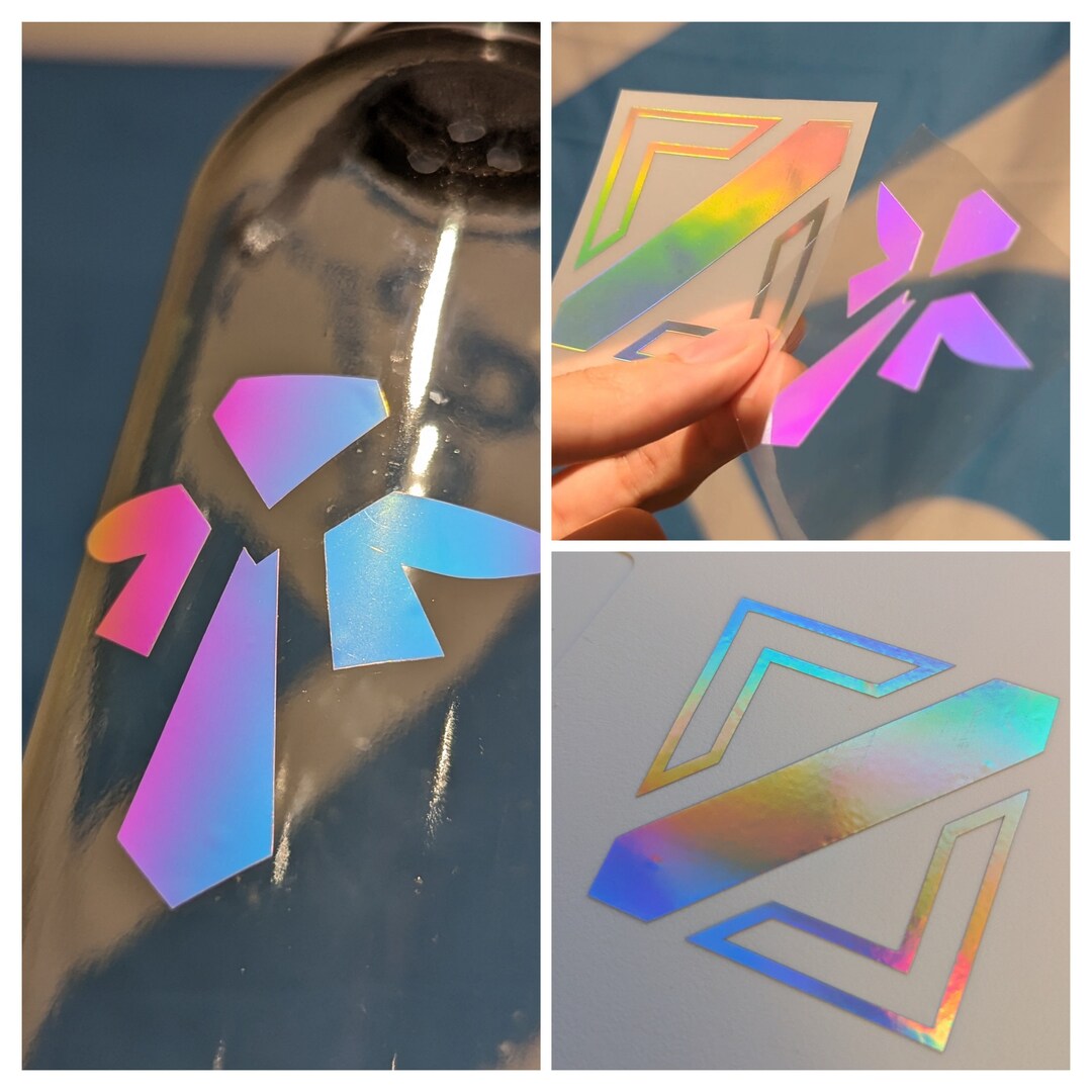 Legends Gaming Vinyl Decal Stickers, Holographic, Top, Jungle, Mid, Adc ...