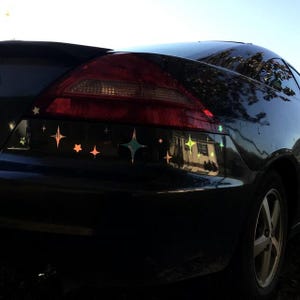 Rave Sparkle Vinyl Decal Sticker for Car Under Headlights - Etsy