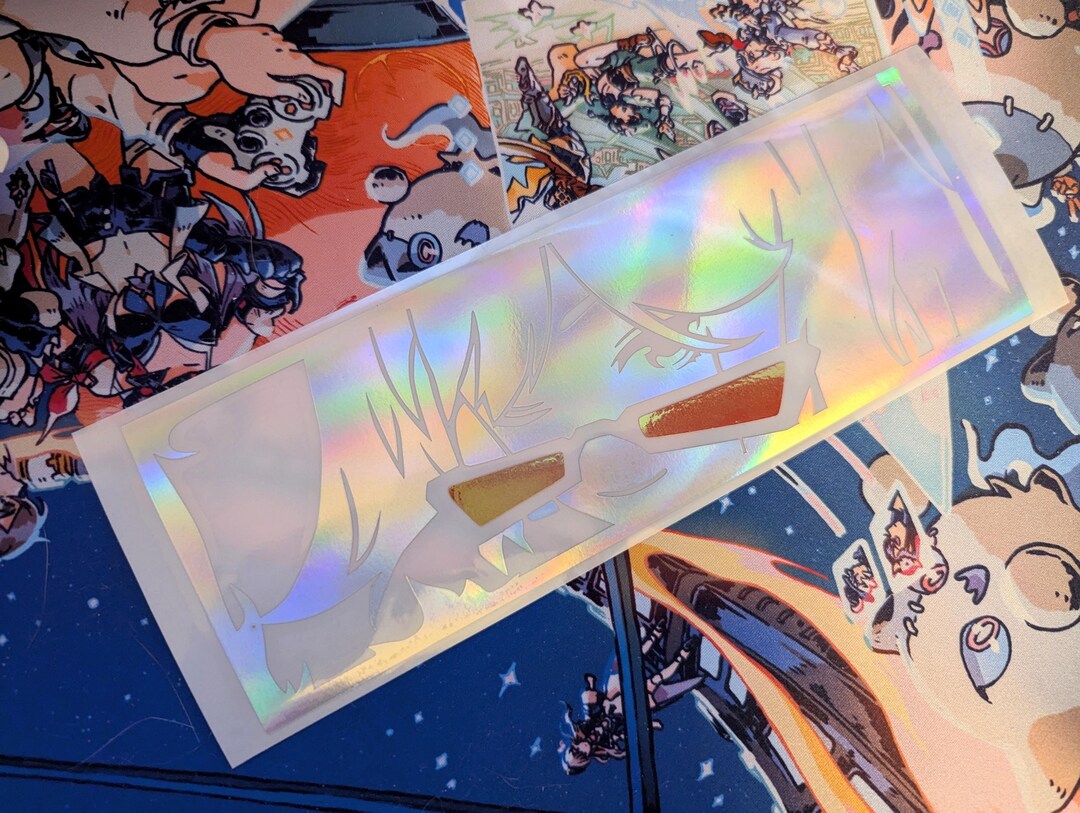Burnice Zenless Zone Zero Holographic Vinyl Decal Sticker, ZZZ - Etsy