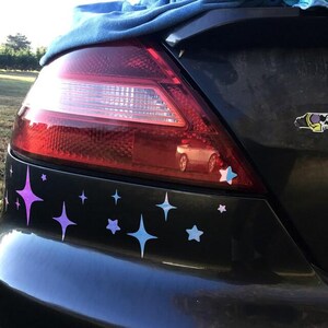 Rave Sparkle Vinyl Decal Sticker for Car Under Headlights - Etsy