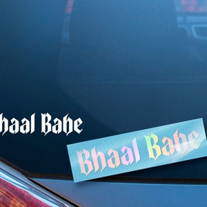 Bhaal Babe Baldur's Gate 3 Vinyl Decal, Bloodless, BG3, Astarion ...