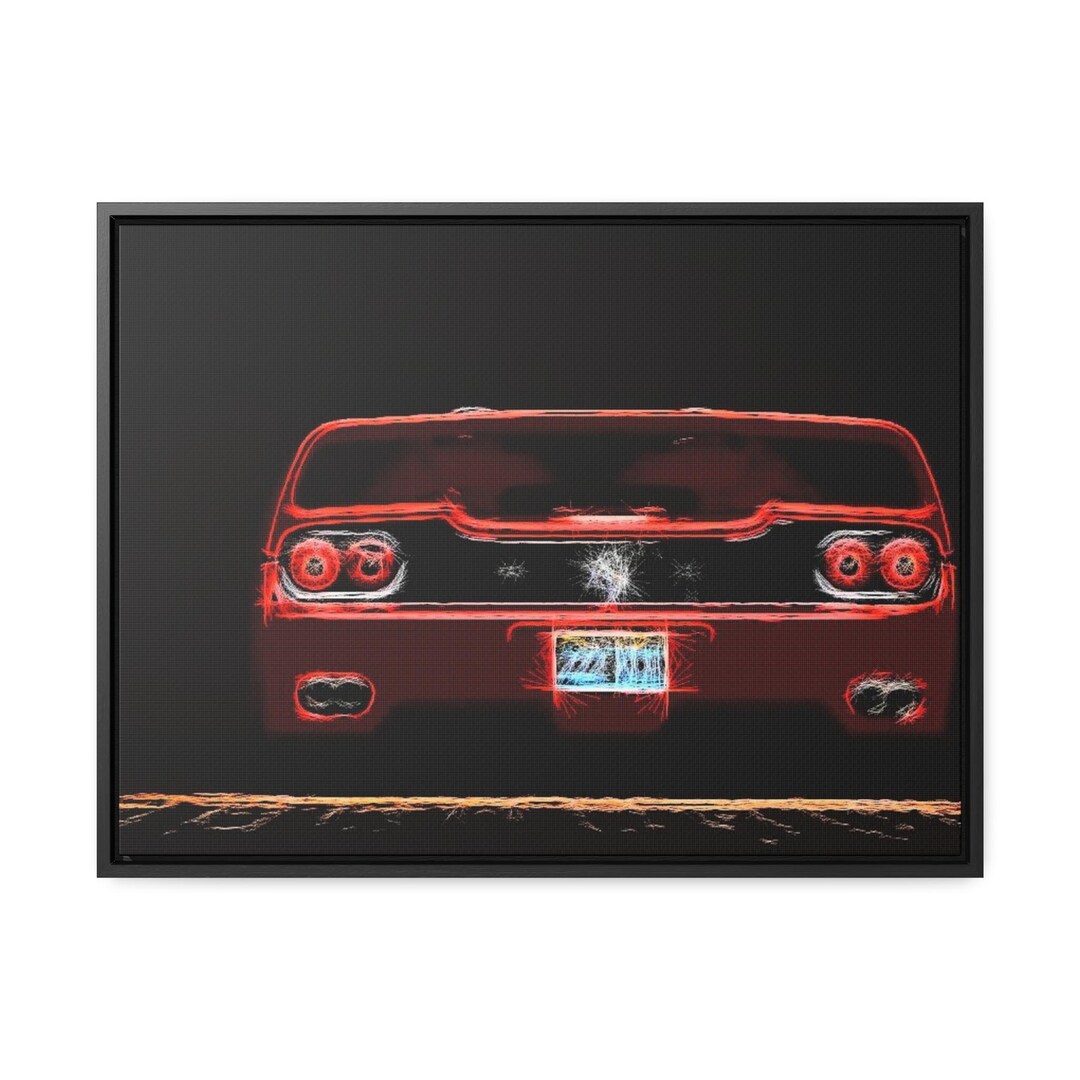 Vintage Ferrari F50 Rear End Artwork, Wall Decor, Home Decor, Gift for ...