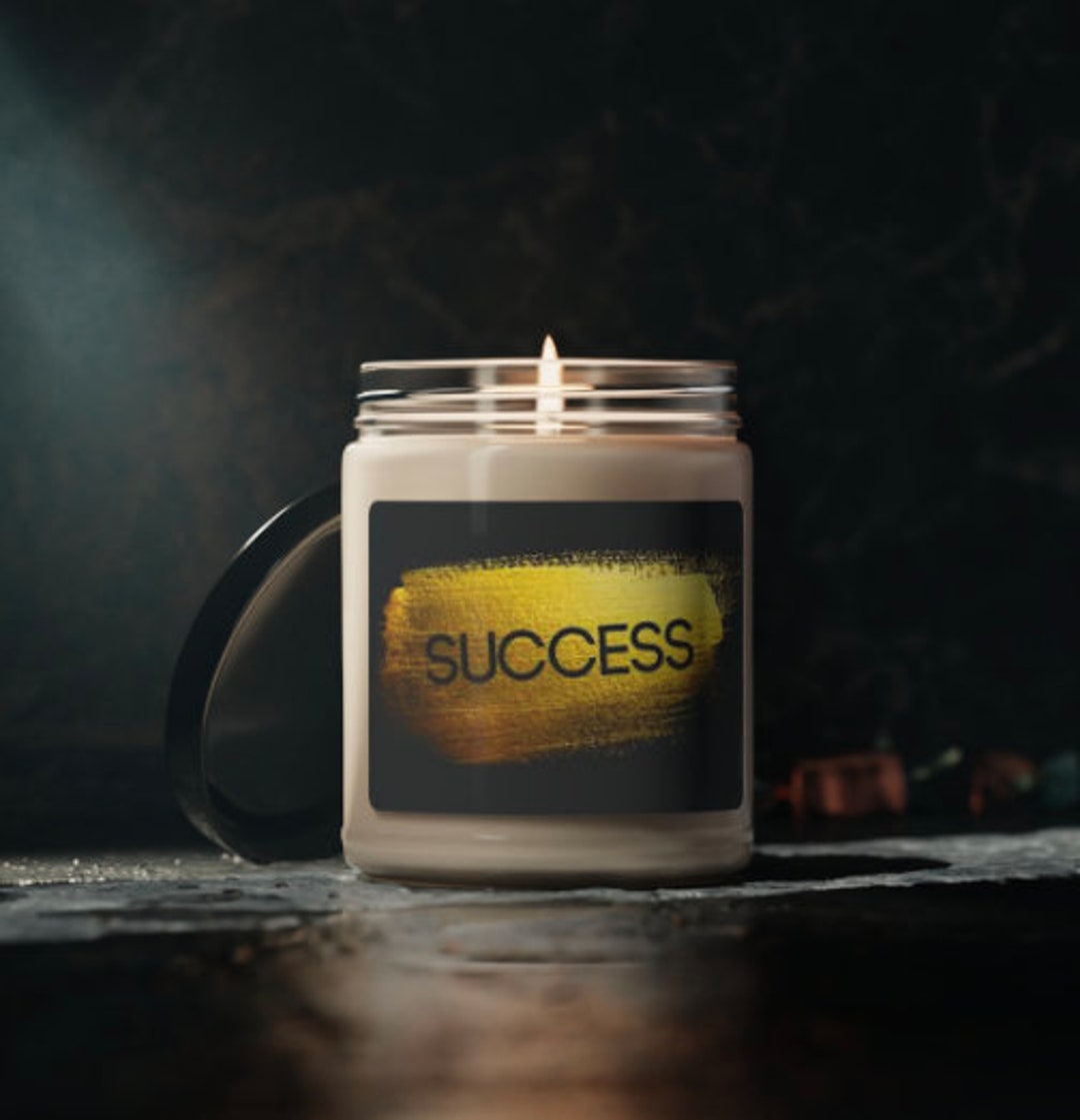 Success Candle Scented Soy Candle, 9oz Celebrate Achievements With ...