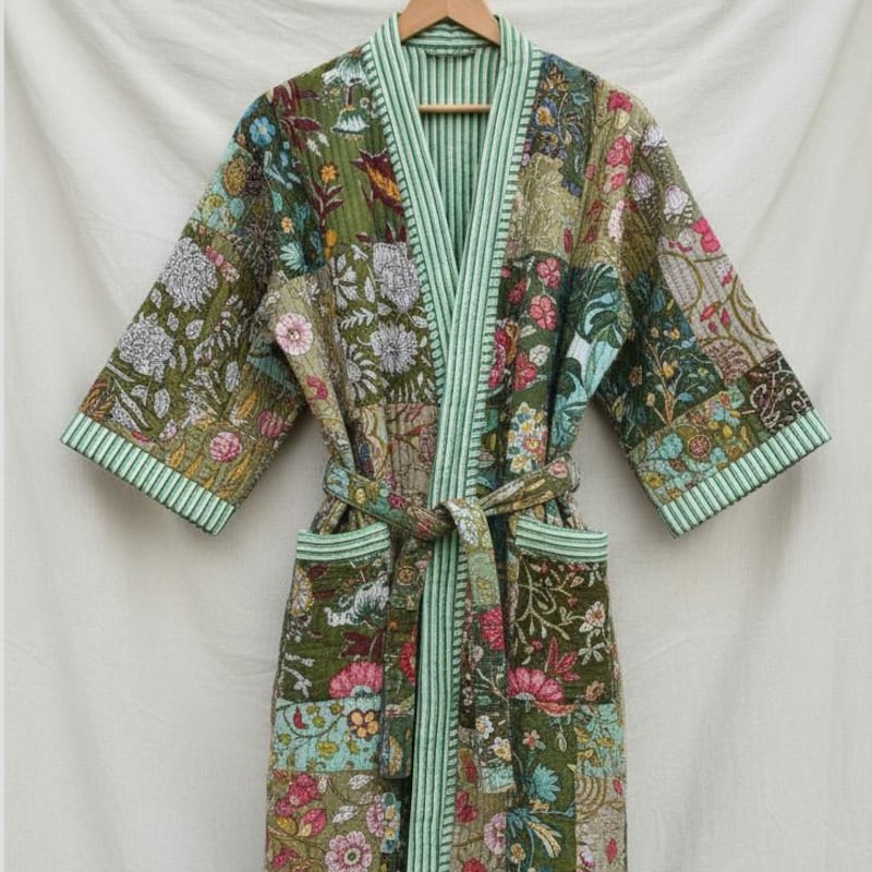Quilted Robe - Etsy