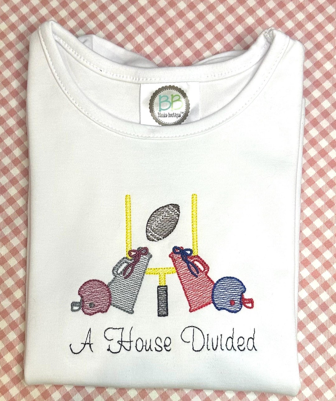 A House Divided Football Shirt!! Girls Cheer Outfit - Etsy