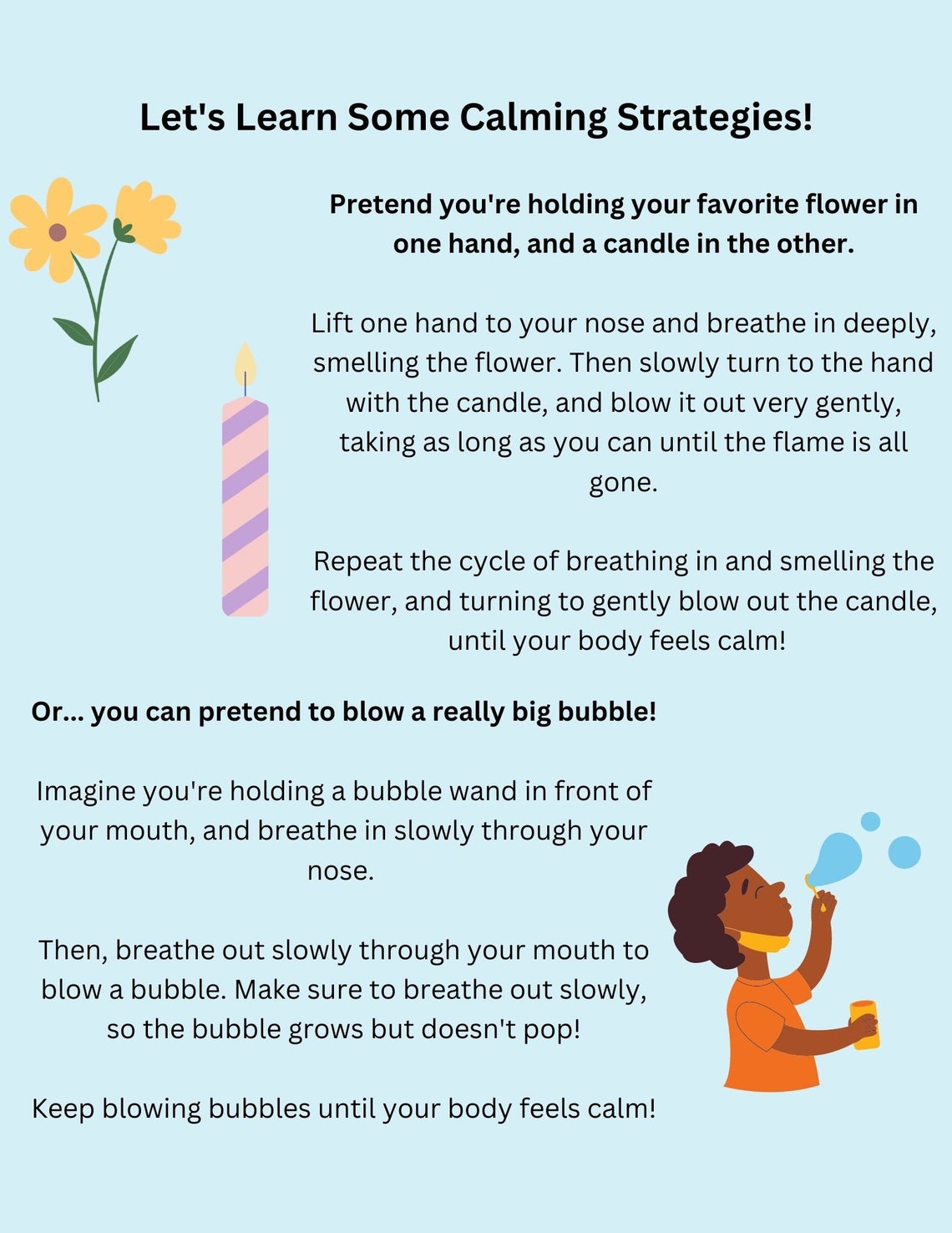 Learn About Anxious Feelings in the Body for Kids: Body Map and Calming ...