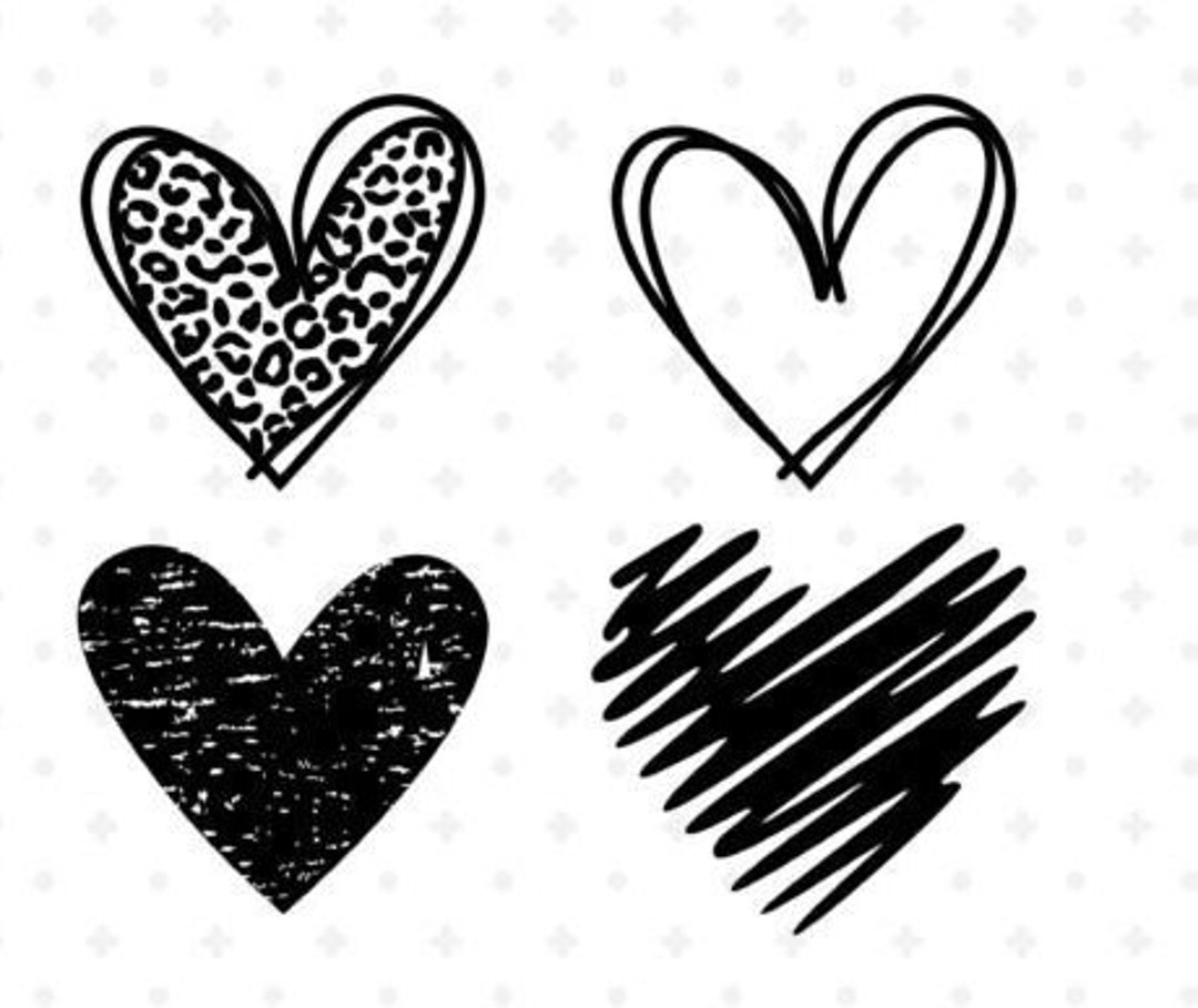 Heartfelt Designs SVG and PNG Bundle Digital Prints for Romantic ...