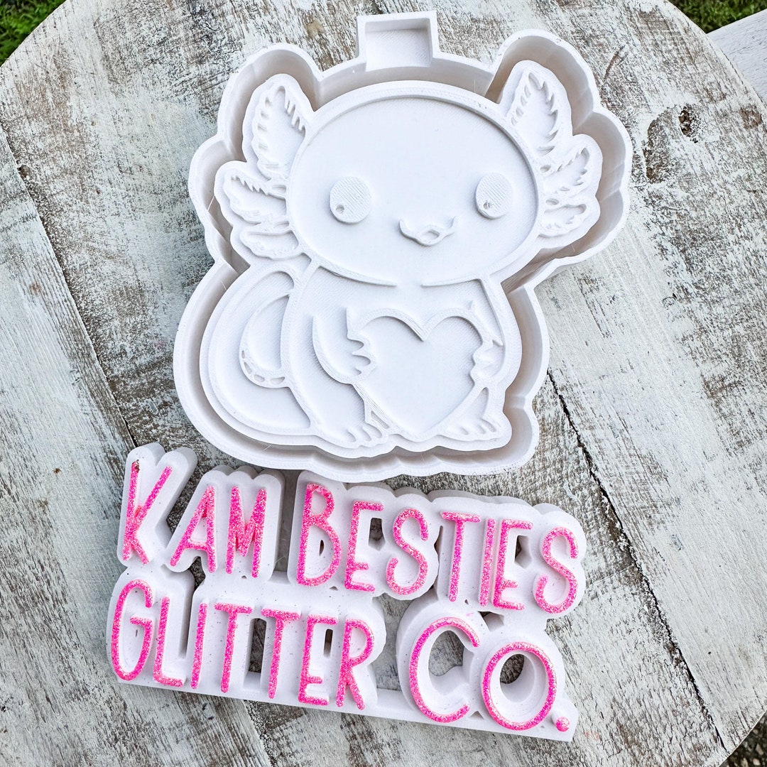 Axolotl Freshie Silicone Mold, Molds for Freshies, Aroma Beads Mold ...