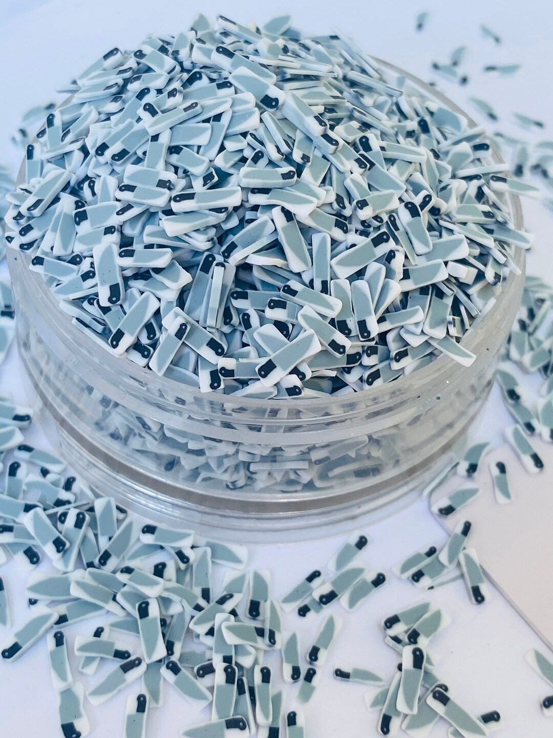 Knife Polymer Clay Slices\sprinkles\horror \halloween\horror Characters ...