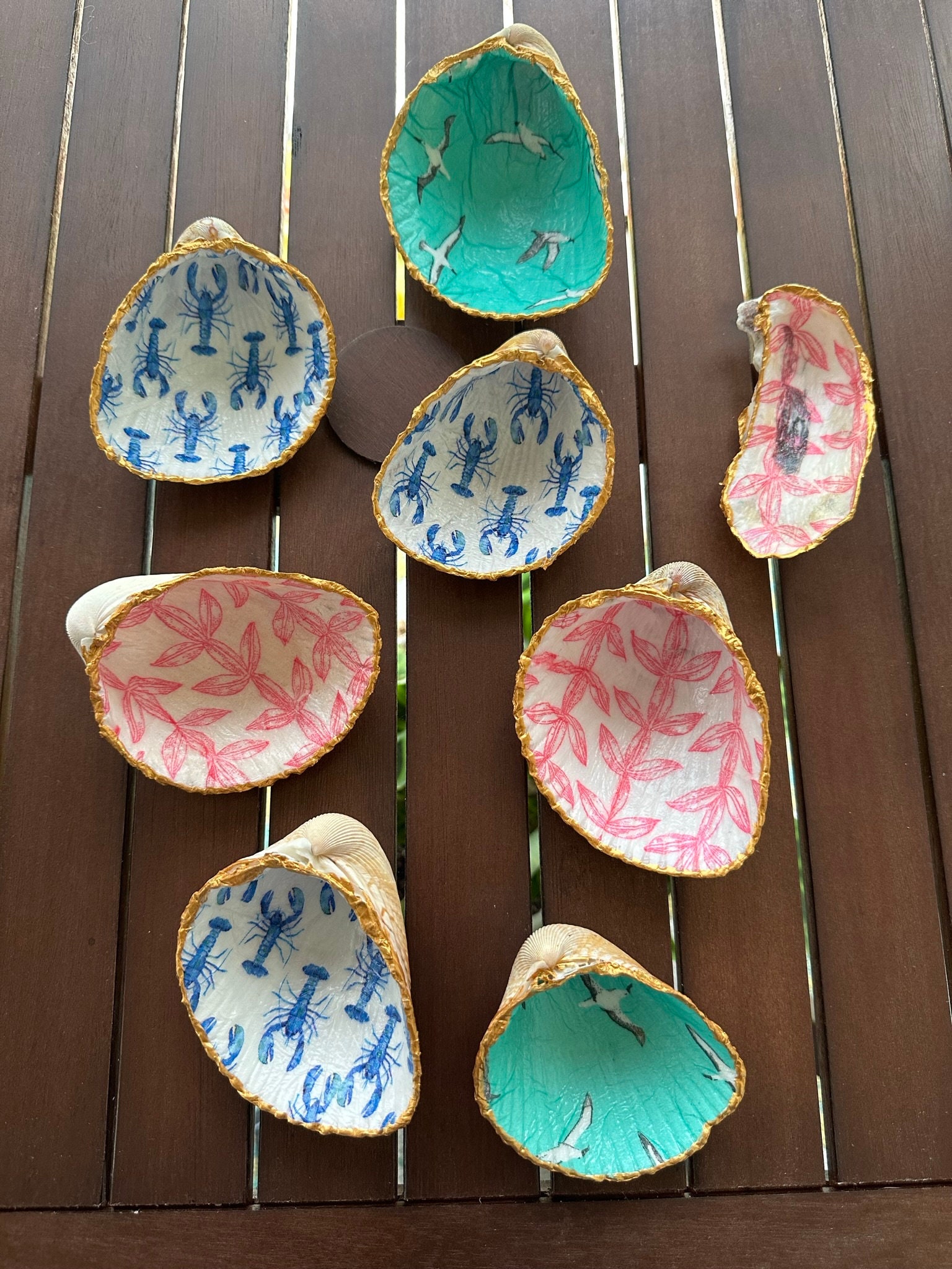 Decorated Giant Heart Cockle Shells - Etsy