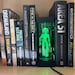 Alien in Stasis Tank, Green LED Lamp, Extra Terrestrial Figure, Area-51 ...