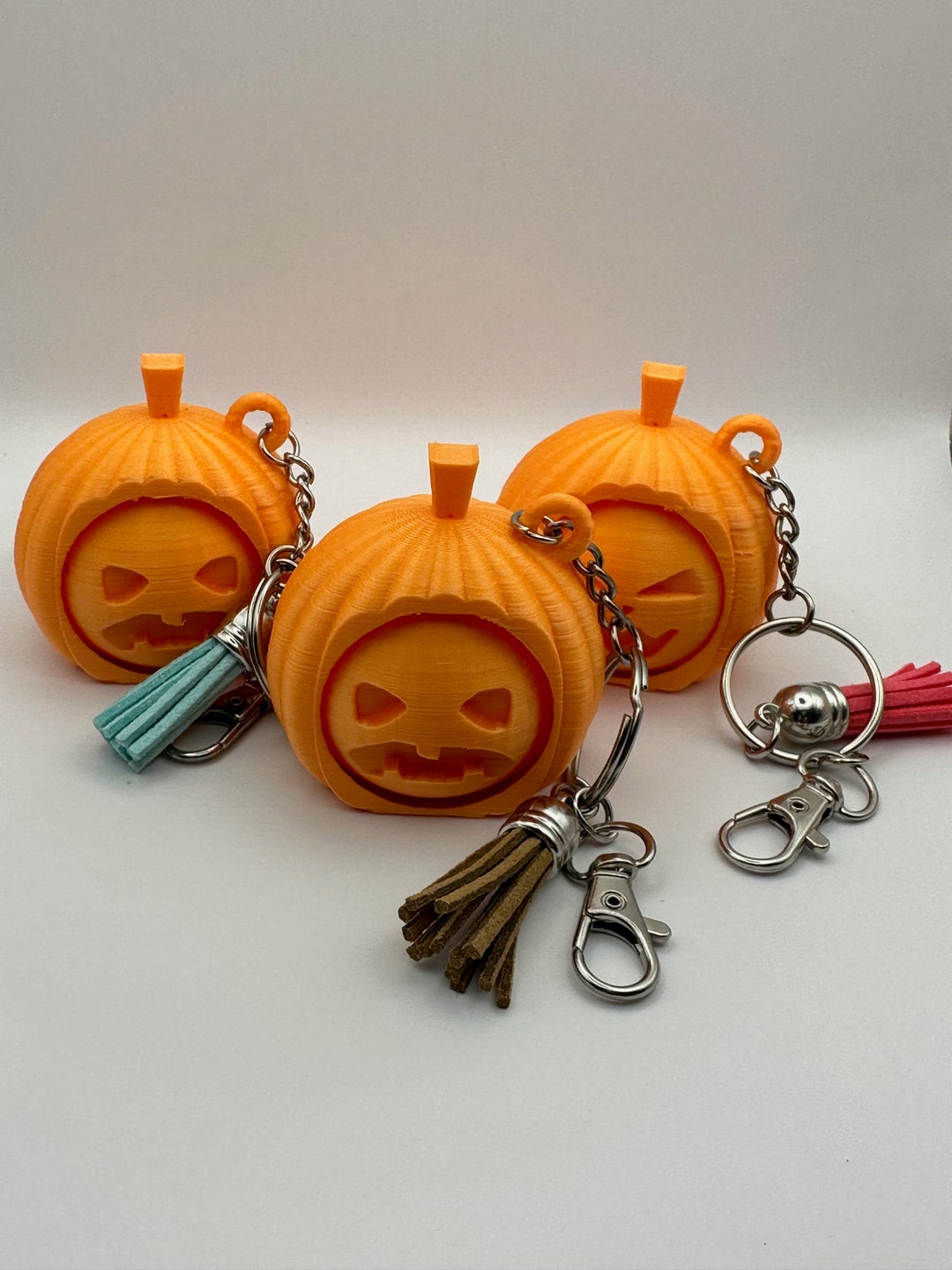 Halloween Special - Pumpkin Fidget Keychain (3D Printed Fidget) - Etsy