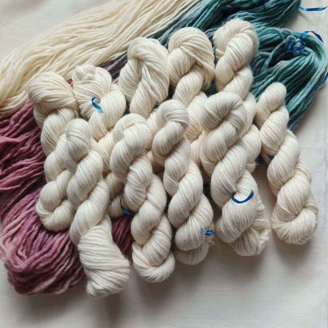 Superwash Wool Yarn for Coloring - Etsy