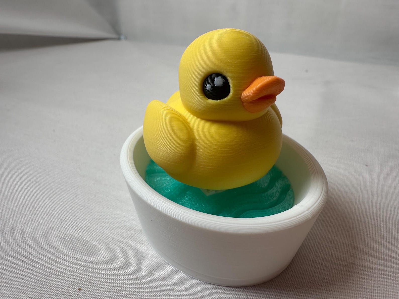 3D Printed Ducky in a Bathtub Clicker Fidget - Etsy
