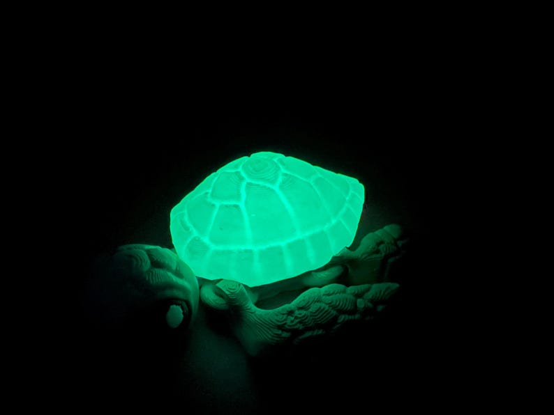 3D Printed Articulating Sea Turtles – Ocean-inspired Poseable Decor - Etsy