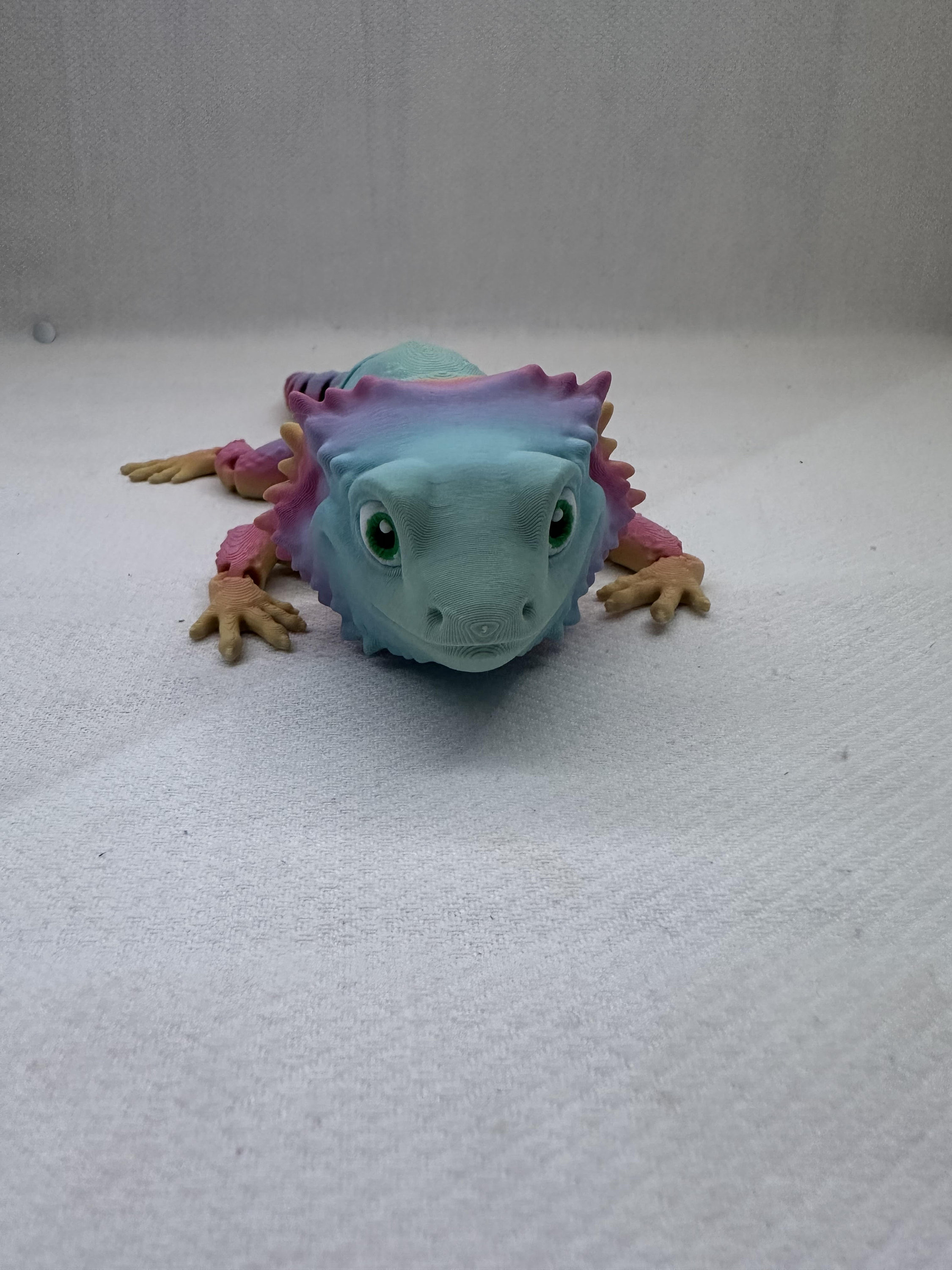 3D Printed Bearded Dragon Display Figurine - Etsy