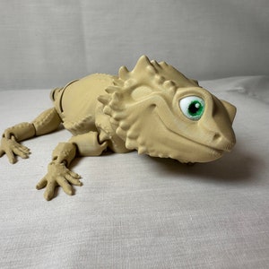 3D Printed Bearded Dragon Display Figurine - Etsy