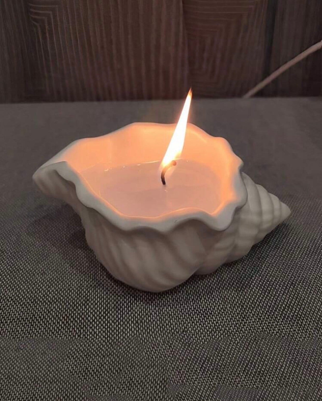 Seashell Candle - Etsy
