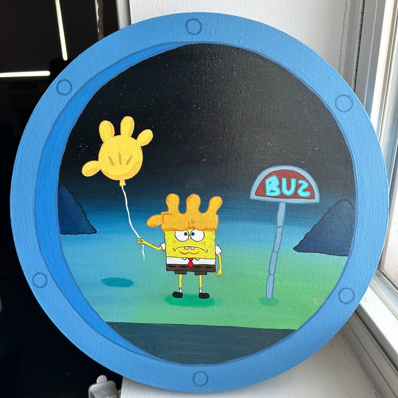 Spongebob Window Painting - Etsy