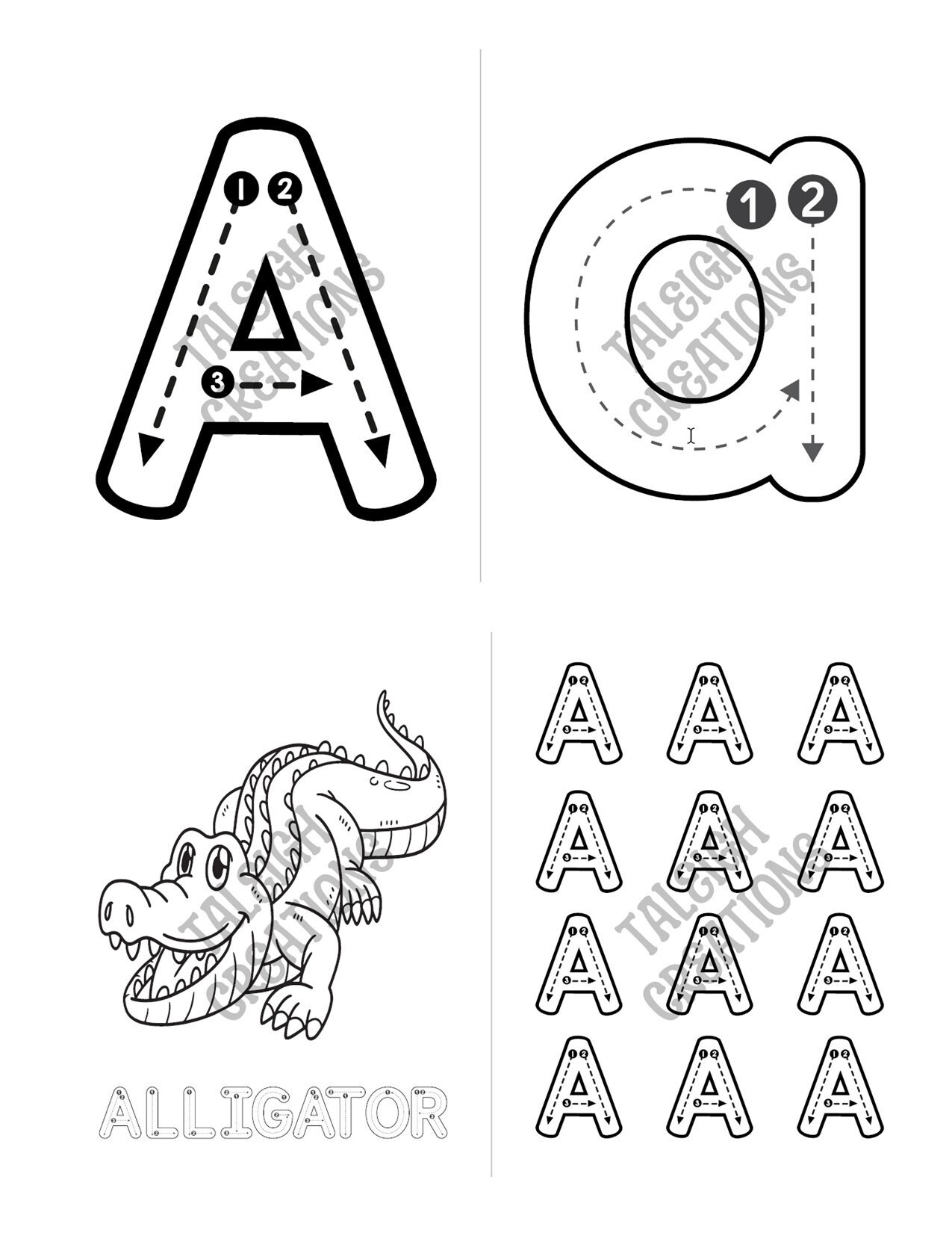 Fine Motor Journal for Kids, Coloring Book for Kids, Letter Tracing ...