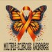 MS Png, Multiple Sclerosis Awareness Png, MS Butterfly Png - Digital ...