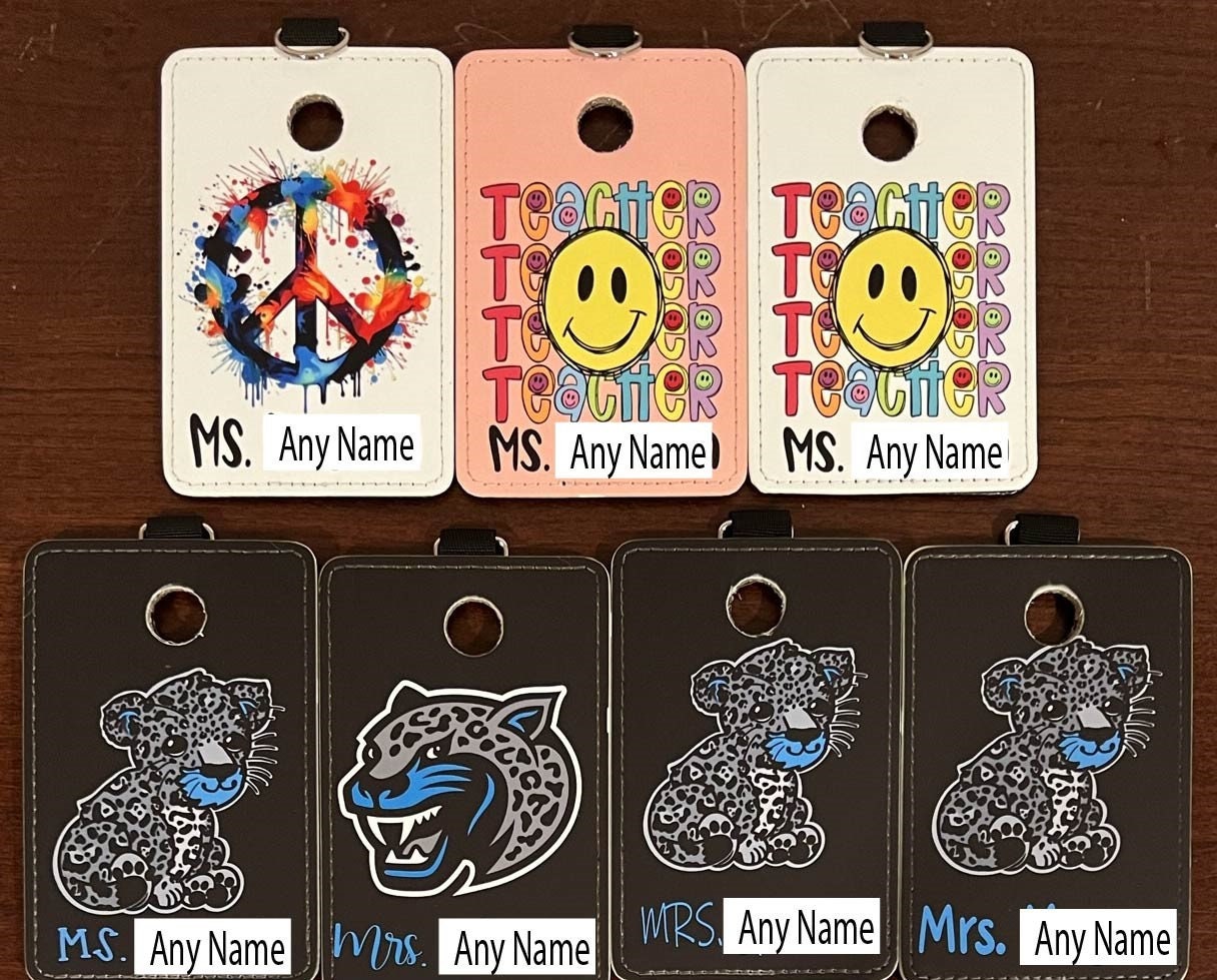 Alarm ID Badge Holder, Alarm Holder Key Ring, Vertical ID Card Case ...