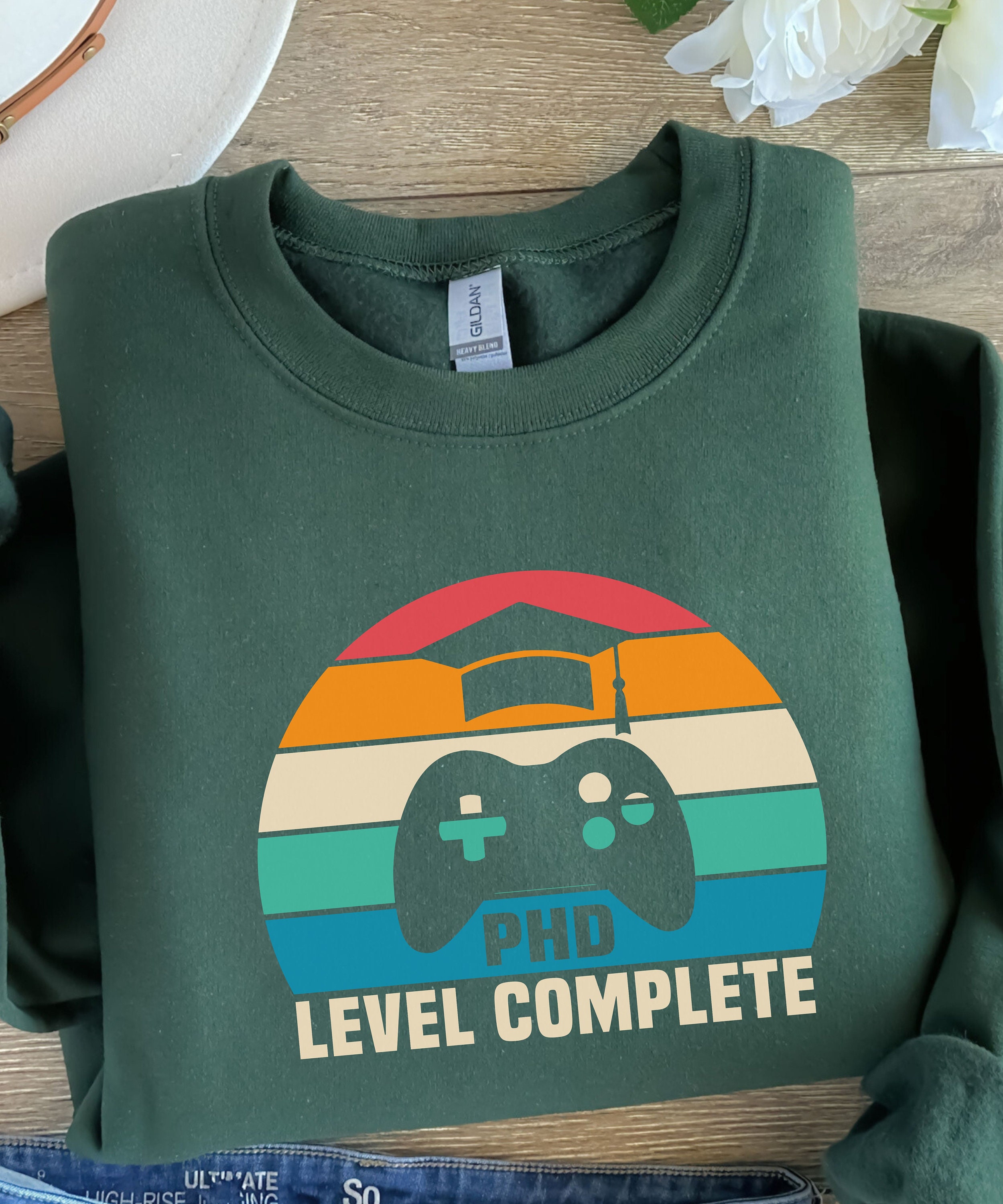 PHD Sweatshirt Phd/college Graduation Gift - Etsy