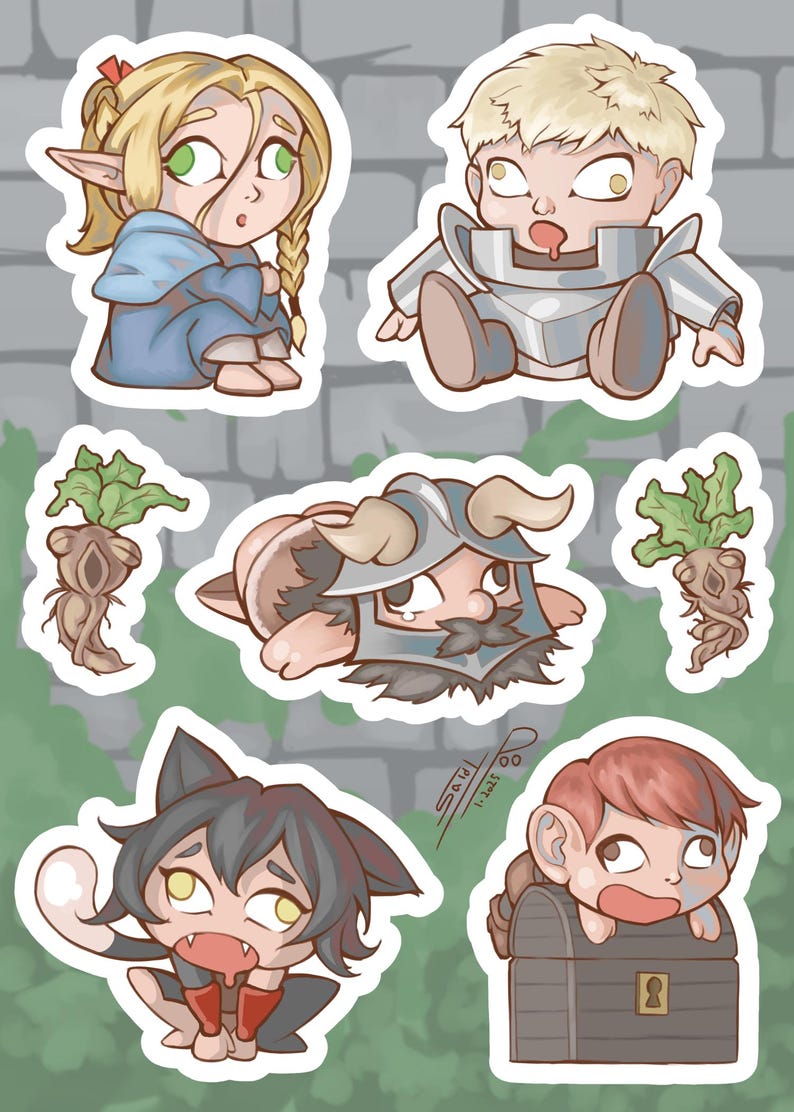 Delicious - Mandrake Meme Sticker Sheet - Etsy