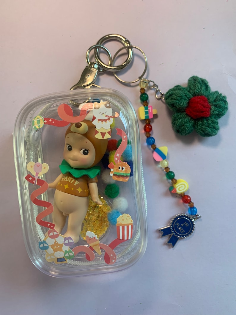 Sonny Angel Circus Bear Pouch/keychain - Etsy