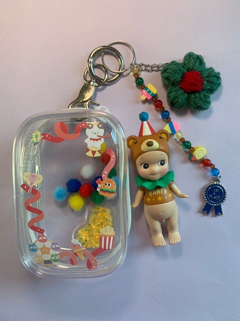 Sonny Angel Circus Bear Pouch/keychain - Etsy