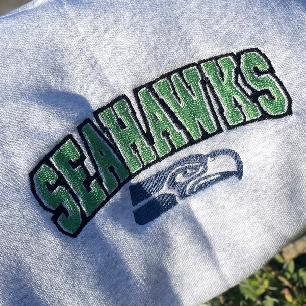 Seahawks Embroidery - Etsy