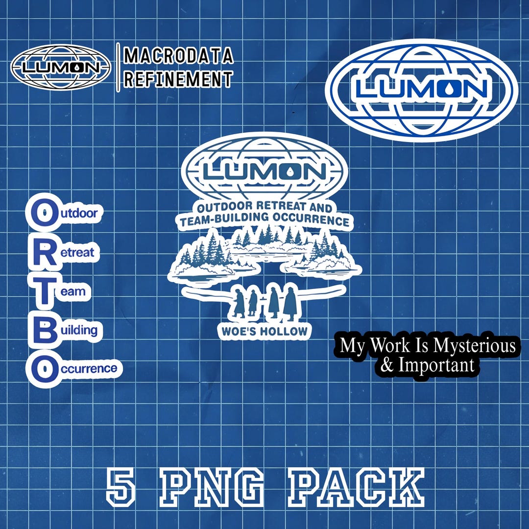 Severance Lumon Industries 5 PNG PACK, Lumon Png, Lumon Svg Lumon Logo ...