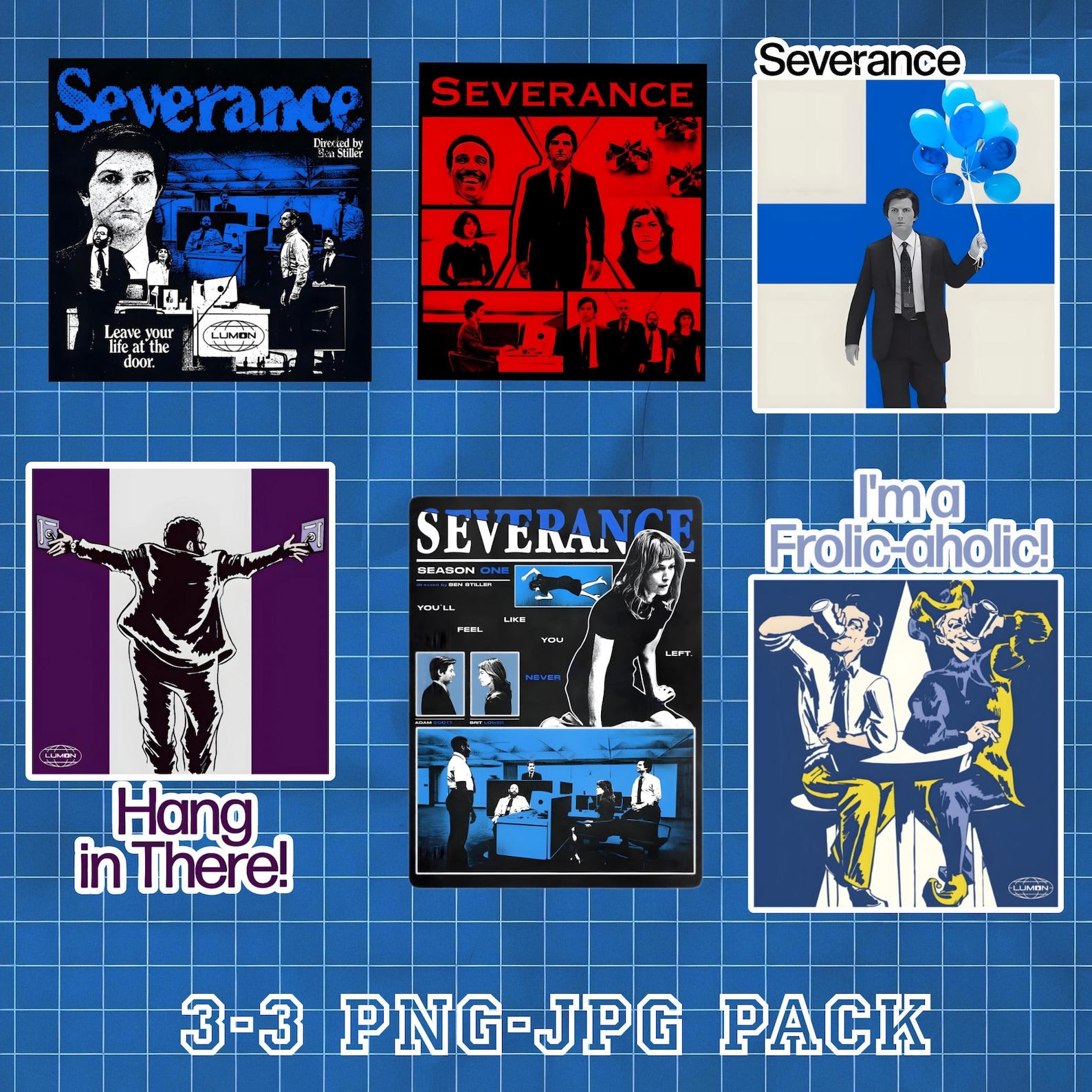 Severance Lumon Industries Digital Art Bundle, Lumon Png, Lumon Svg ...