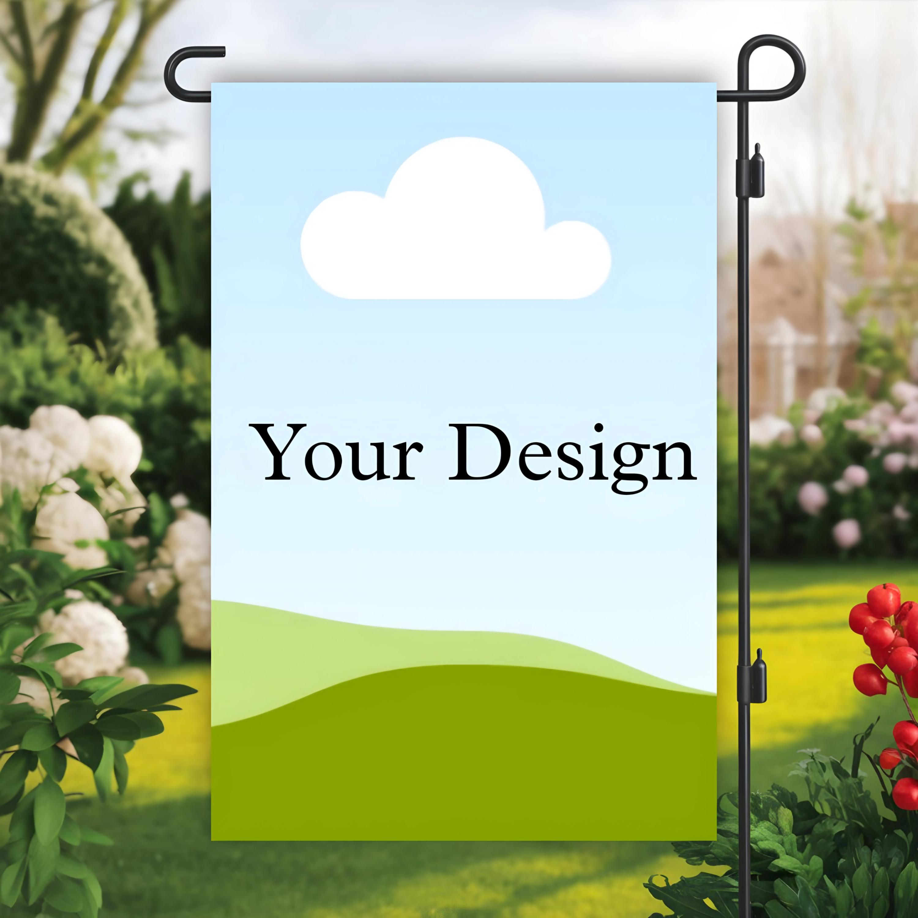 Custom Memorial Garden Flag Svg Png 12x18 Template , Fall Decor for ...