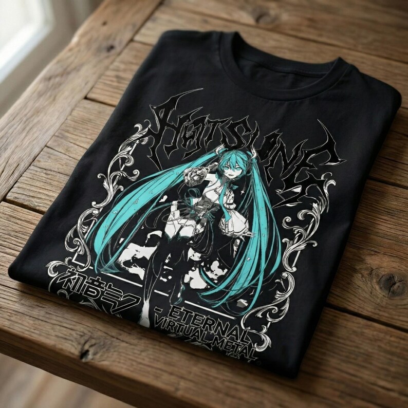 Hatsune Miku PNG - Vocaloid Digital Art , 300 Dpi - Etsy