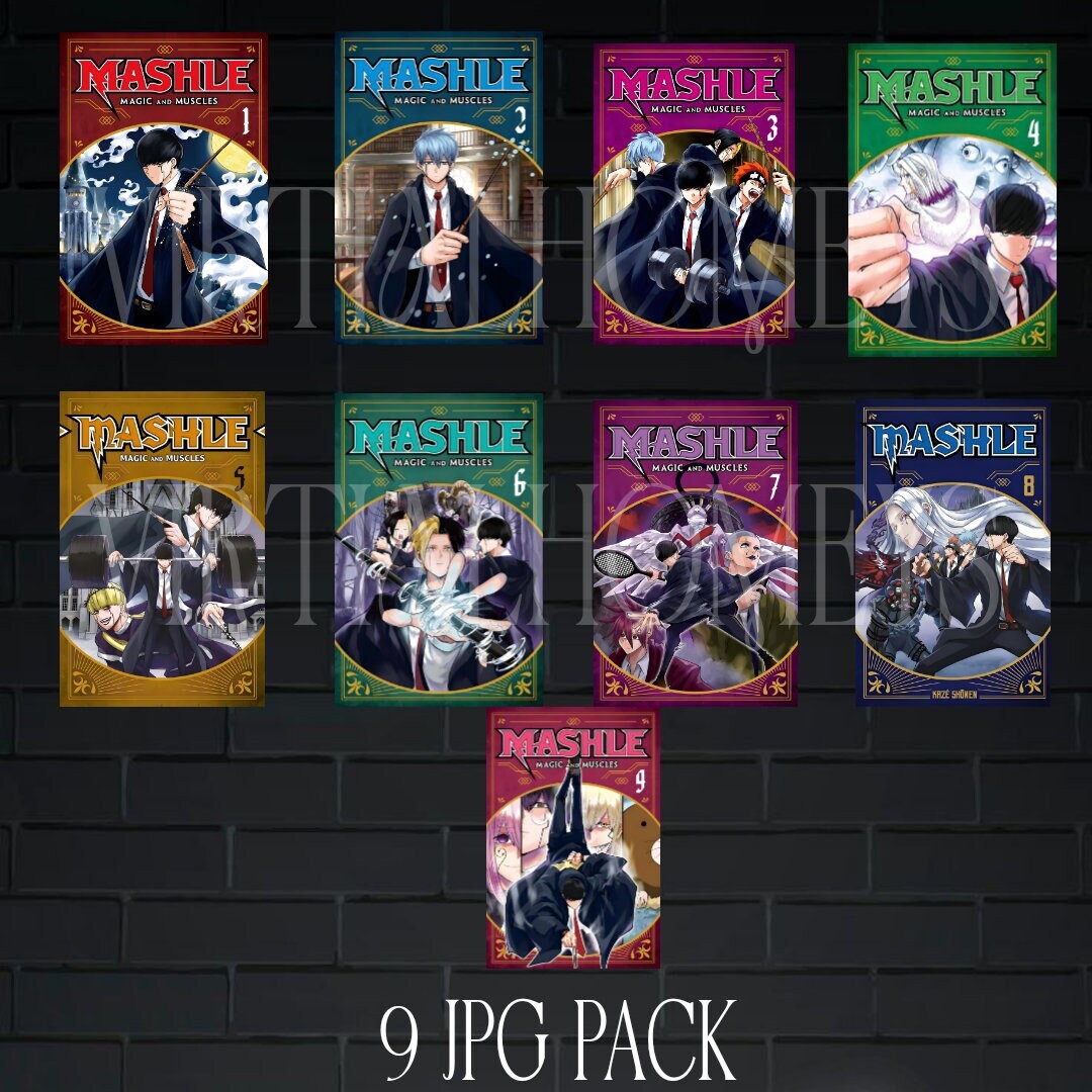 Mashle: Magic and Muscle Poster Pack Mashle 9 Jpg Pack Mash Burnedead ...